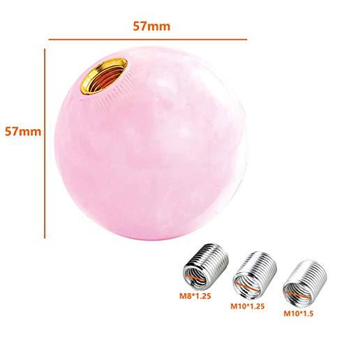 Lunsom 丸シフトノブ 樹脂 球型シフトノブ おしゃれ オートマとマニュアル車に適用します (ピンク) : Blue Hawaii - 通販 - Yahoo!ショッピング