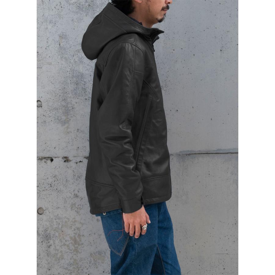 INDIAN インディアン インディアンモトサイクル パーカー レザー ブランド おしゃれ メンズ レディース レザーパーカー レザージャケット ジップパーカー黒 : Blueism - 通販 ...