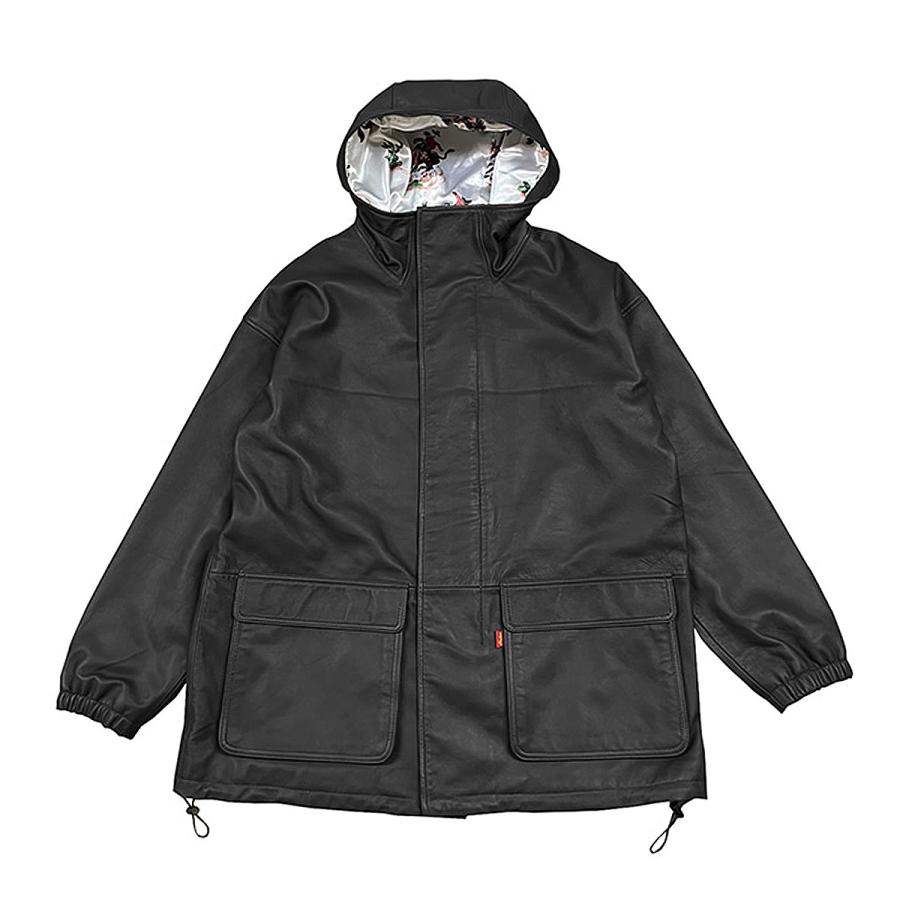 INDIAN レザーパーカー メンズ レディース ブランド おしゃれ インディアン インディアンモトサイクル レザージャケット パーカー ジップパーカー カーキ 黒 : Blueism ...