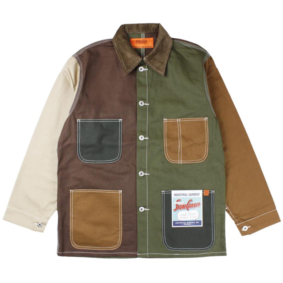 ユニバーサルオーバーオール カバーオール メンズ レディース ブランド おしゃれ ジャケット ワークジャケット ワークブランド アウトドア アメカジ :uvs-u2134231-a ...