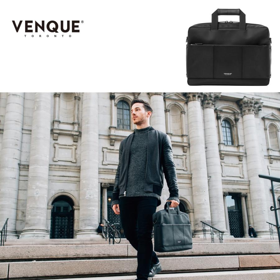 Venque ブリーフケース メンズ ブランド 本革 レザー 革 ビジネスバッグ 3WAY バックパック ショルダーバッグ ビジネス 仕事 大容量 PC収納 黒 : Blueism - 通販 ...