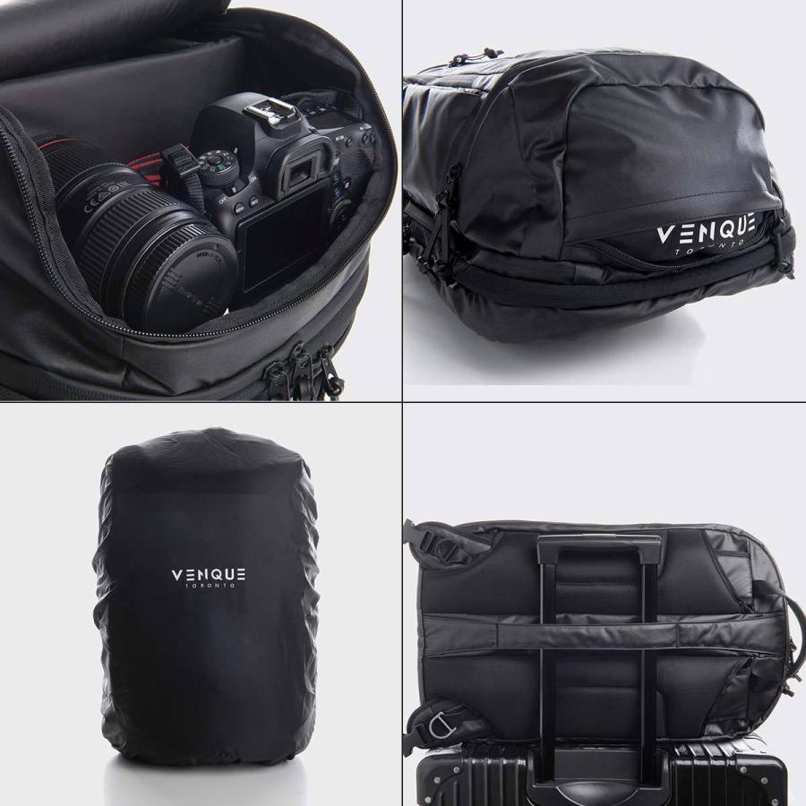 Venque カメラバッグ おしゃれ リュック 一眼レフ ブランド 大容量 メンズ レディース 女子 ビジネスバッグ バックパック バッグ ビジネス カメラ 防水 : Blueism - 通販 ...