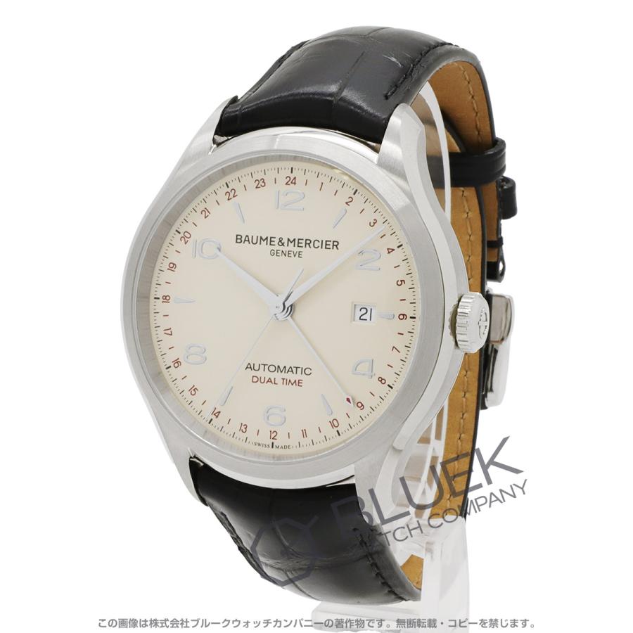 BAUME&MERCIER 【新品】ボーム＆メルシエ クリフトン デュアルタイム メンズ M0A10112 : ブルークウォッチカンパニー ...
