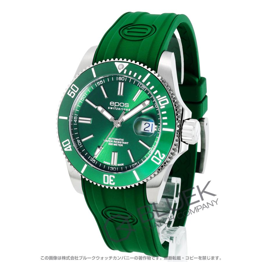 スポーティブ 【新品】エポス 3504 ダイバー 500m防水 メンズ 3504GRR : ブルークウォッチカンパニー - 通販 - Yahoo!ショッピング