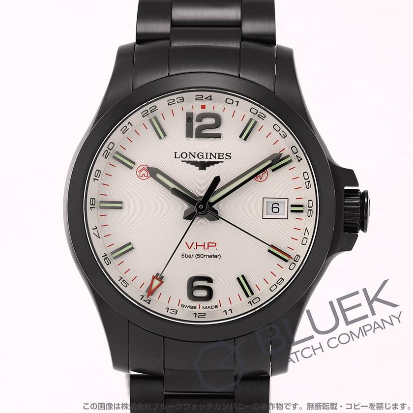 LONGINES 【新品】ロンジン コンクエスト V.H.P. GMT メンズ L3.728.2.76.6 : ブルークウォッチカンパニー ...