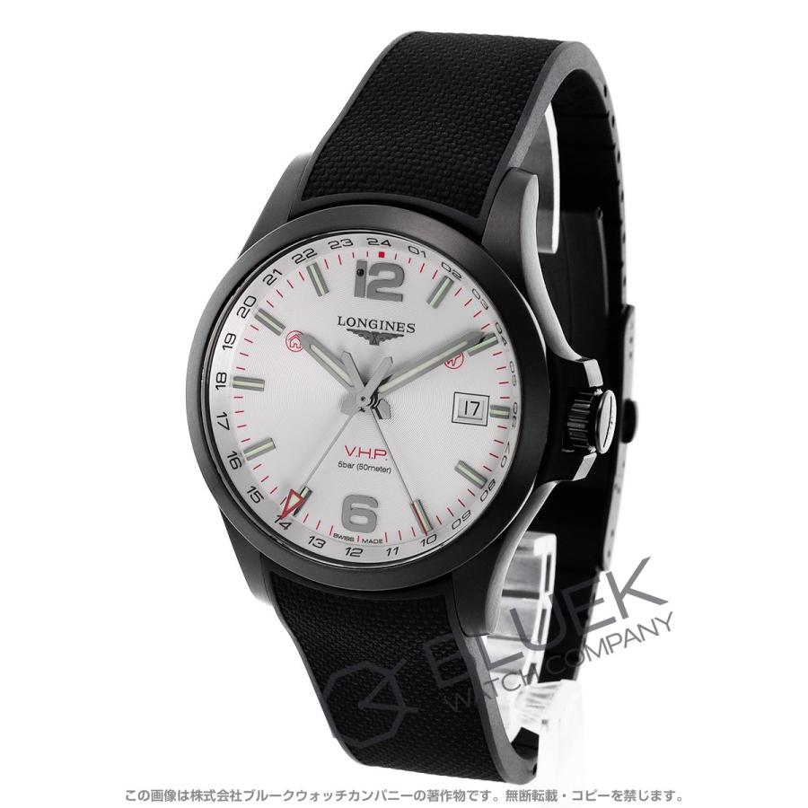 LONGINES 【新品】ロンジン コンクエスト V.H.P. GMT メンズ L3.728.2.76.9 : ブルークウォッチカンパニー ...