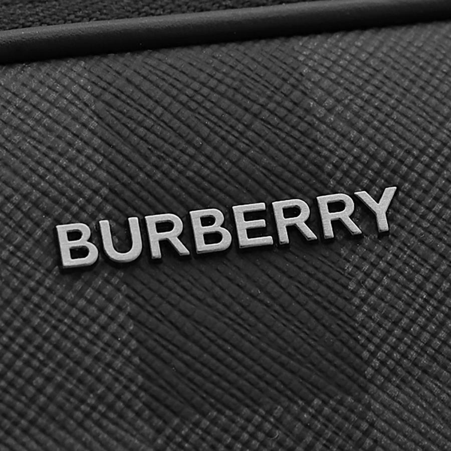 BURBERRY バーバリー セカンドバッグ バッグ メンズ チャコールチェック チャコールグレー MS DOUBLE ZIP WASHBAG BRT 141900 A1208 8071854 ...