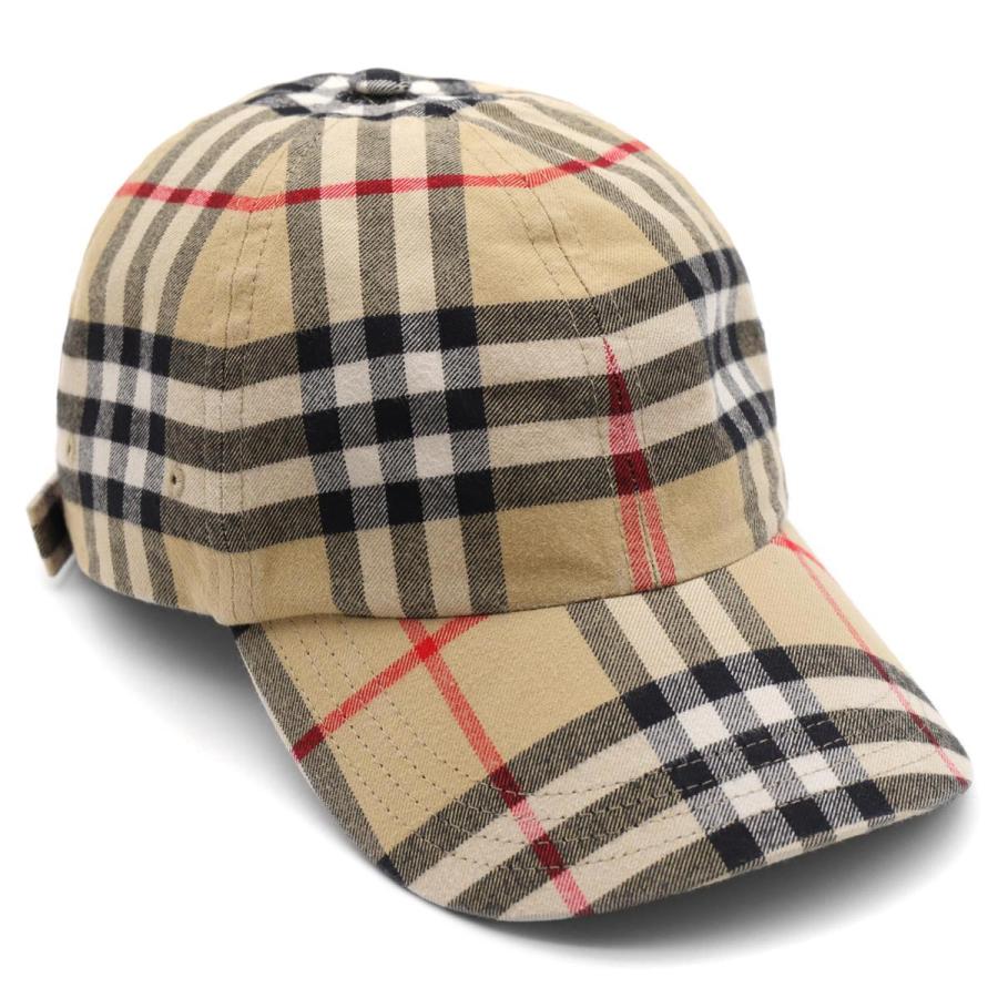 BURBERRY バーバリー キャップ/帽子 メンズ レディース アーカイブチェック ベースボールキャップ アーカイブベージュ MH ...