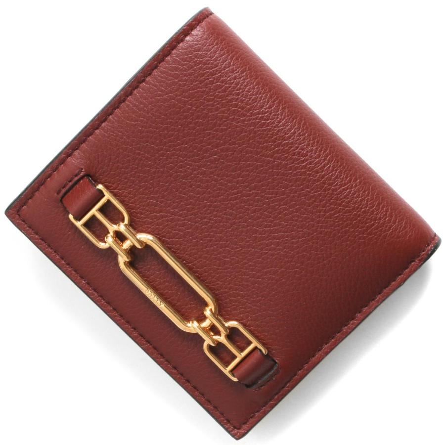 Bally バリー 二つ折り財布/ミニ財布 財布 レディース ヴィデン ヘリテージレッド VIDEN 276 6239170 BALLY ...