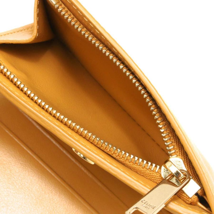 CELINE セリーヌ 二つ折り財布/ミニ財布 財布 レディース カレンデュライエロー 10E49 3BEL 11CL : ブルークウォッチカンパニー - 通販 - Yahoo!ショッピング