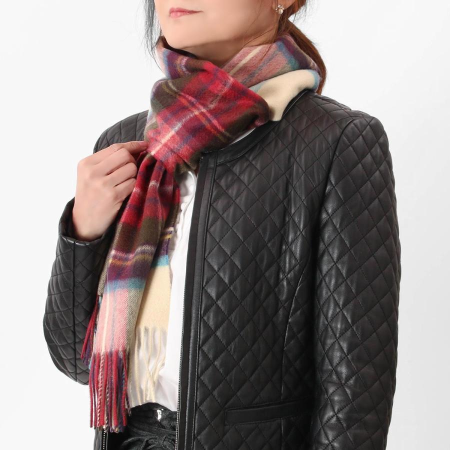 Johnstons of Elgin（ジョンストンズ オブ エルガン） ジョンストンズ ストール/マフラー メンズ レディース WA57 ...