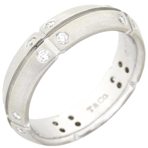 ティファニー リング 指輪 ストリーメリカ ダイヤリング K18WG シルバー T＆Co. 750 WG 中古 : u-hb-240500452194 : ブルークウォッチカンパニー - 通販 ...