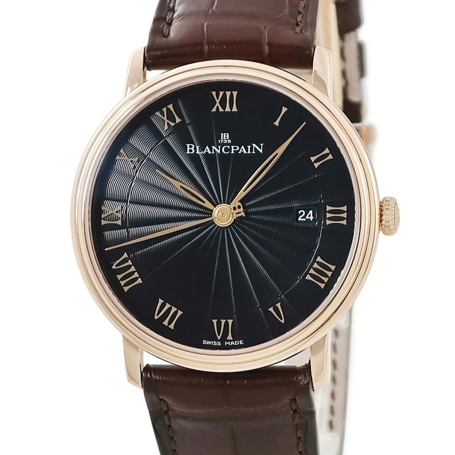 BLANCPAIN ブランパン ヴィルレ ウルトラスリム 6651-3630-55B K18RG無垢 ブラック ギヨシェ 自動巻き : ブルークウォッチカンパニー - 通販 - Yahoo ...