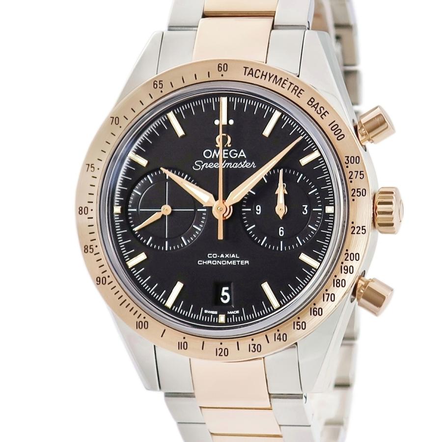 SPEEDMASTER オメガ スピードマスター 57 クロノグラフ 331.20.42.51.01.002 K18RG×SS ブラック 自動巻き : ブルークウォッチカンパニー - 通販 ...