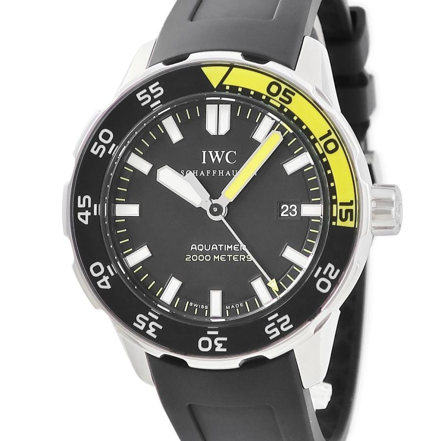 IWC SCHAFFHAUSEN アクアタイマー オートマティック 2000 IW356802 ダイバーズウォッチ 2000m防水 ブラック 自動巻き : ブルークウォッチカンパニー - 通販 ...