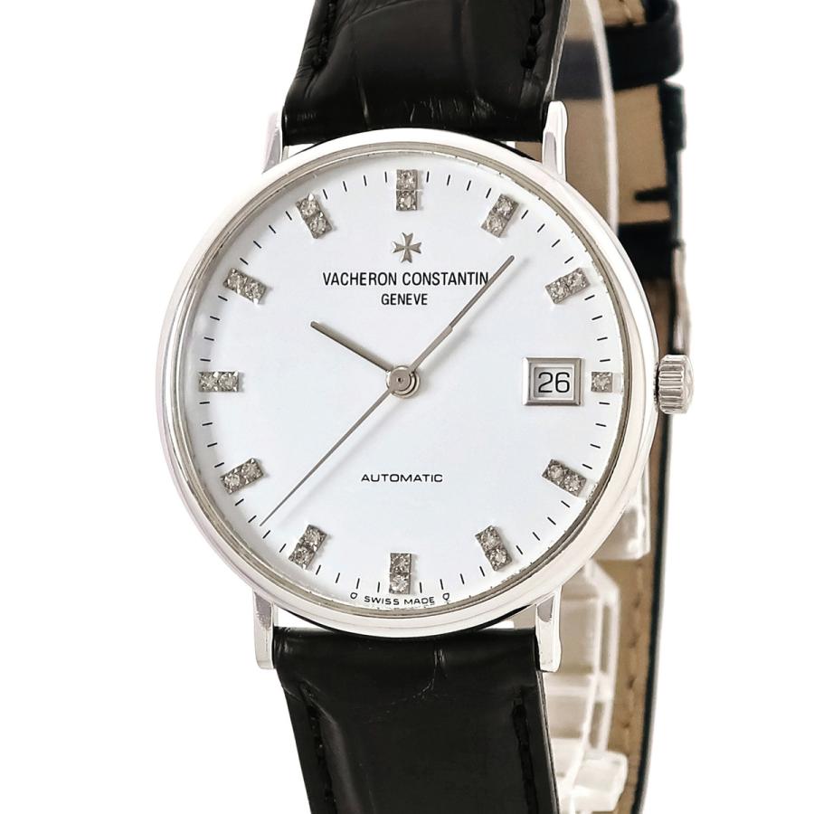 VACHERON CONSTANTIN ヴァシュロン・コンスタンタン パトリモニー 42002/000G-8927 K18WG無垢 純正ダイヤ ...
