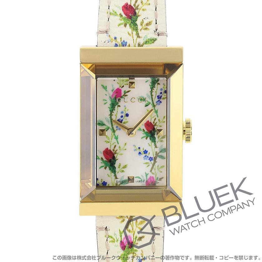 GUCCI 【新品】グッチ Gフレーム フローラル マザー オブ パール レディース YA147407 : ブルークウォッチカンパニー ...