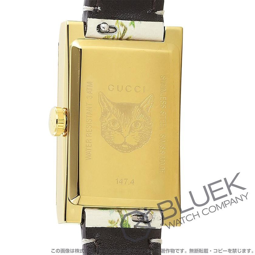GUCCI（グッチ） 【新品】グッチ Gフレーム フローラル マザー オブ パール レディース YA147407 : ブルークウォッチ ...