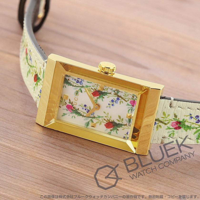 GUCCI（グッチ） 【新品】グッチ Gフレーム フローラル マザー オブ パール レディース YA147407 : ブルークウォッチ ...
