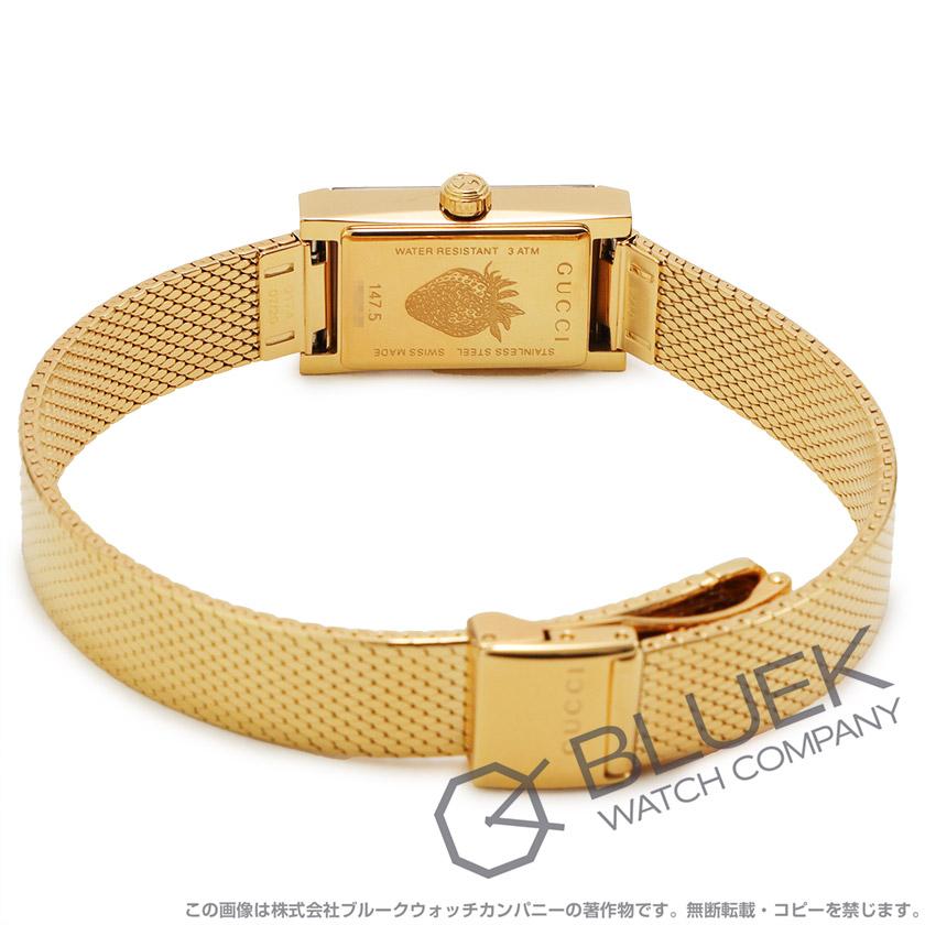 GUCCI（グッチ） 【新品】グッチ Gフレーム レディース YA147511 : ブルークウォッチカンパニー - 通販 - Yahoo!ショッピング