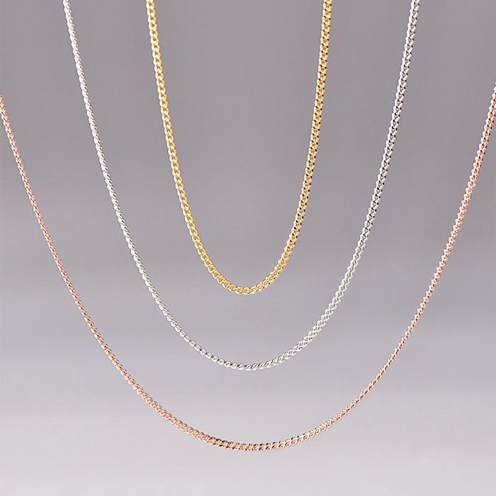 BLUE LEAF 喜平チェーン 1.7mm 55cm 60cm ステンレス ネックレス ステンレスチェーン アジャスター 低アレルギー 男女兼用 ハンドメイド 素材 : BLUE LEAF ...