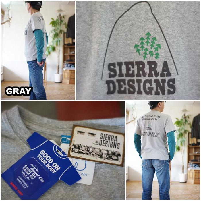 SIERRA DESIGNS グッドオン×シエラデザイン コラボTシャツ made in Japan 日本製 1524 : BLUELINE - 通販 - Yahoo!ショッピング