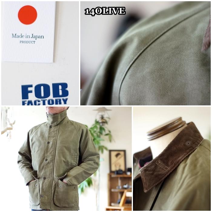 FOB FACTORY FACTORY（FOBファクトリー）エフオービーファクトリー F2361 ライディングジャケット モールスキン : BLUELINE - 通販 - Yahoo!ショッピング