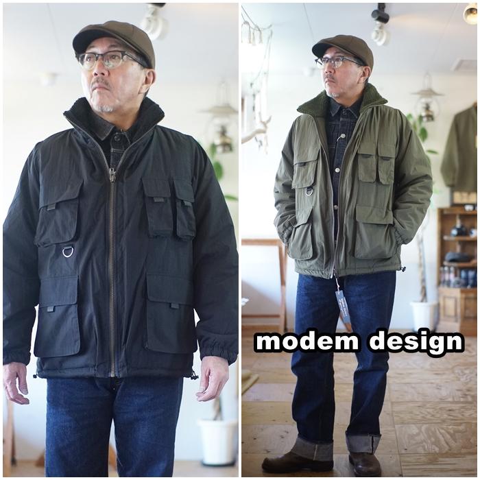 modem design（モデムデザイン） 裏ボアフリース ジャケット 240425 : BLUELINE - 通販 - Yahoo!ショッピング