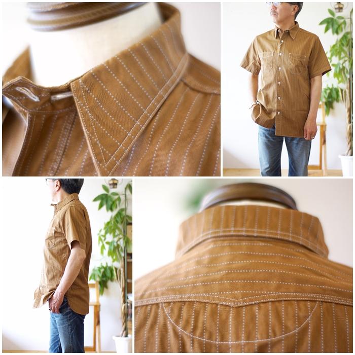 SUGAR CANE シュガーケーン ウォバッシュ 半袖シャツ 38700 東洋エンタープライズ TOYO : BLUELINE - 通販 ...