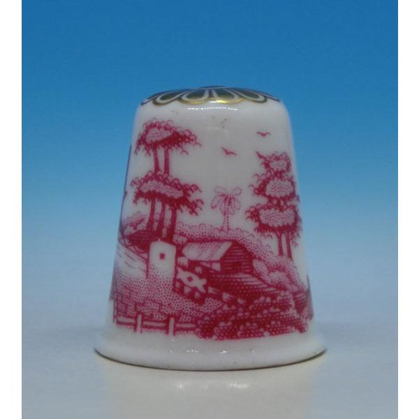 シンブル （指貫）Spode スポード country scenes カントリーシーン ピンク : BLUEMING STORE - 通販 ...