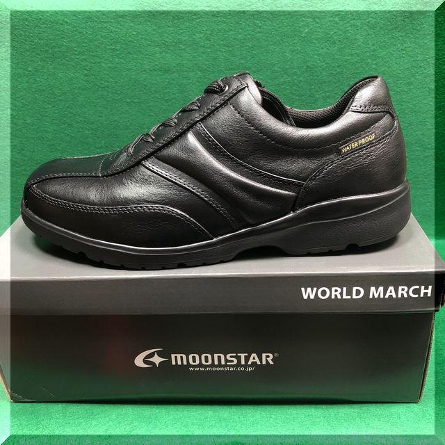 MoonStar ワールドマーチ WM3120IE 防水 防滑 本革 4E ファスナー付 WORLD MARCH WM3120IE BLACK : blueocean1978 - 通販 ...
