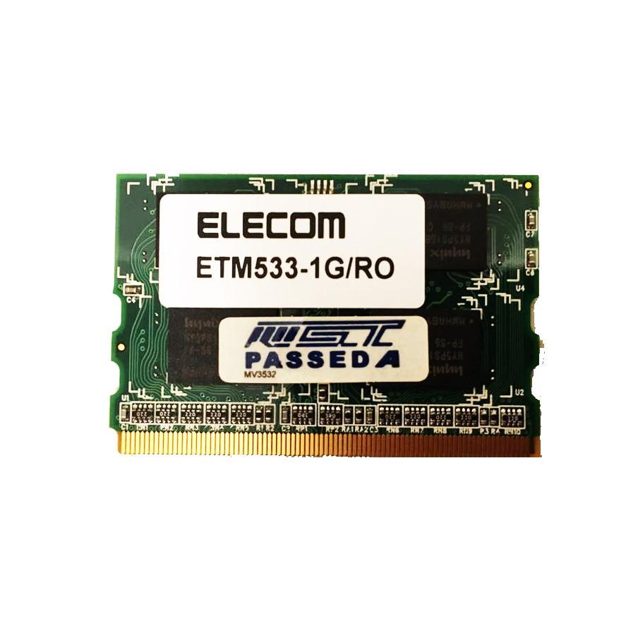 SAMSUNG ELECOM エレコム RoHS指令準拠メモリモジュール PC2-4200 DDR2-533 172Pin MicroDIMM ...