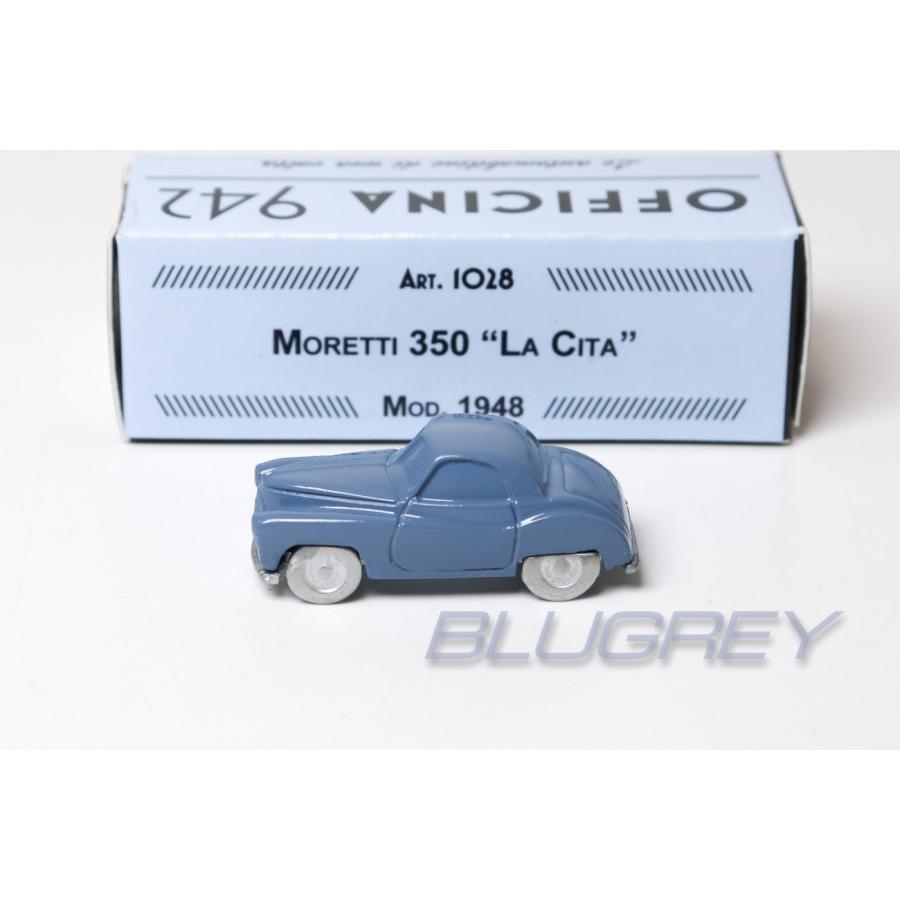 OFFICINA-942 1/76 Moretti 350 "La Cita" 1948 オフィチーナ 942 モレッティ ブルー ...