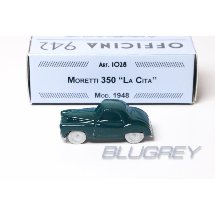 OFFICINA-942 1/76 Moretti 350 "La Cita" 1948 オフィチーナ 942 モレッティ グリーン ...