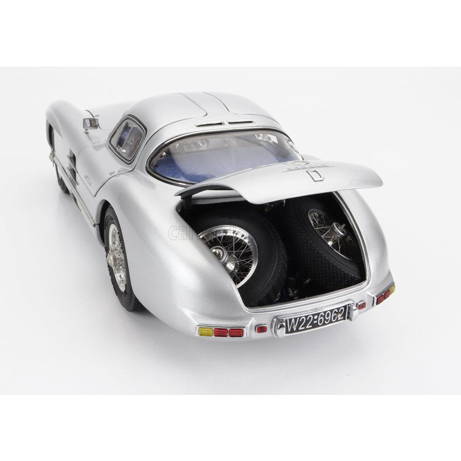 CMC CMC 1/18 メルセデス ベンツ 300 SLR クーペ 1955 シルバー ルドルフ・ウーレンハウトフィギュア付き ...