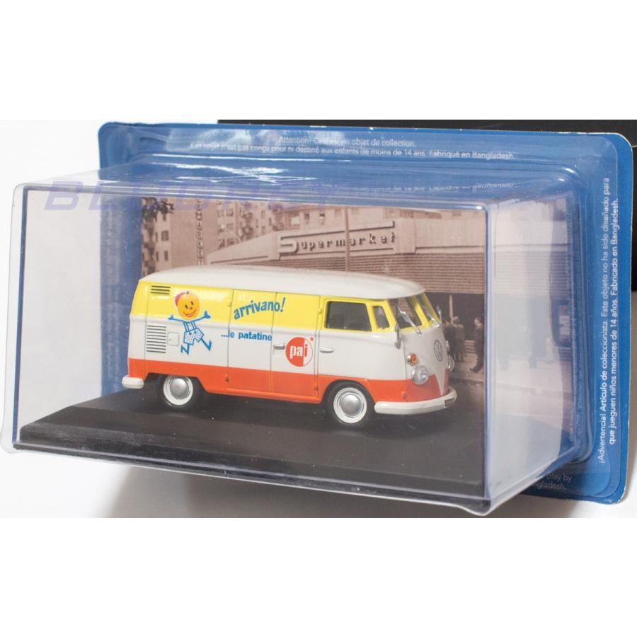 1/43 フォルクスワーゲン T1 バス 1965 Volkswagen T1c Pai イーグルモス EAGLEMOSS アルタヤ ...