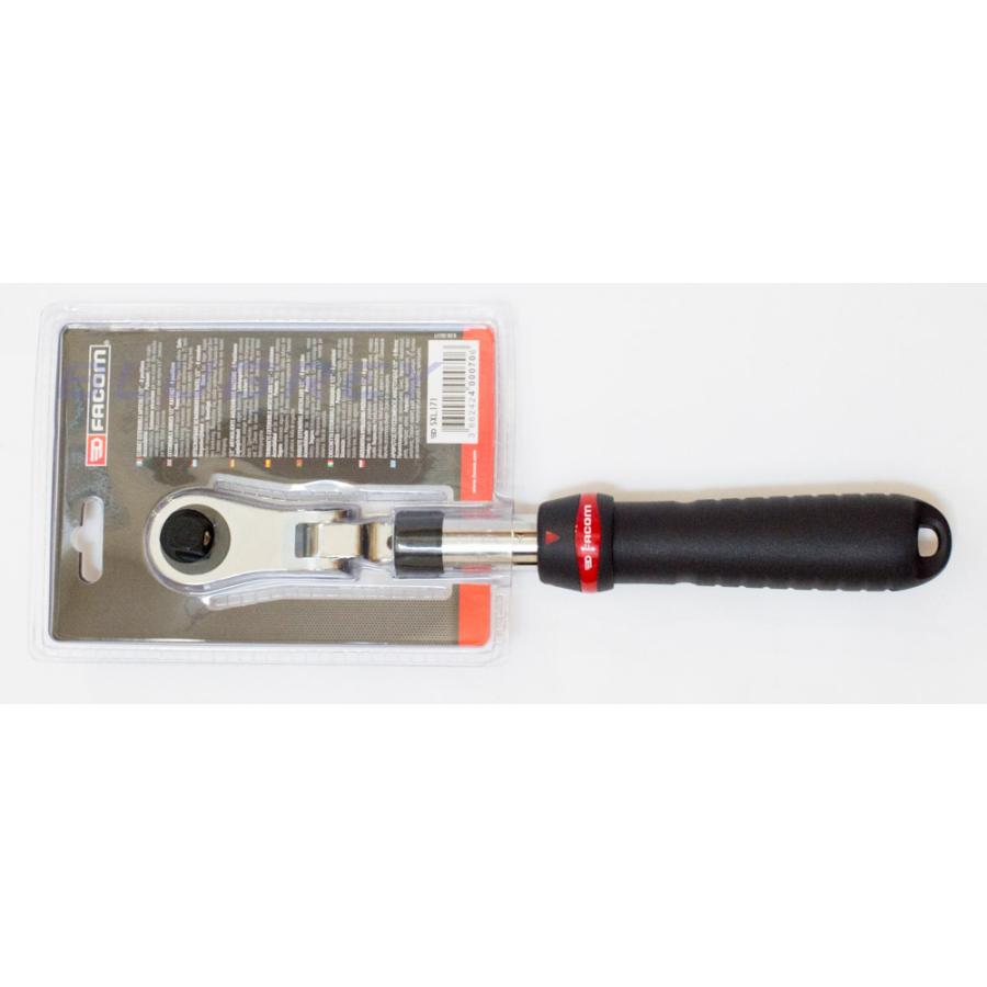 ファコム SXL.171 1/2インチ (12.7mm) 首振り 伸縮 エクステンダブル ラチェットハンドル FACOM 並行輸入品 ...