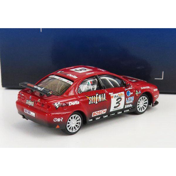 RICKO 1/87 アルファロメオ 156 GTA 2003 #3 レーシングレッド RICKO 1/87 アルファロメオ 156 GTA 2003 #3 レーシングレッド