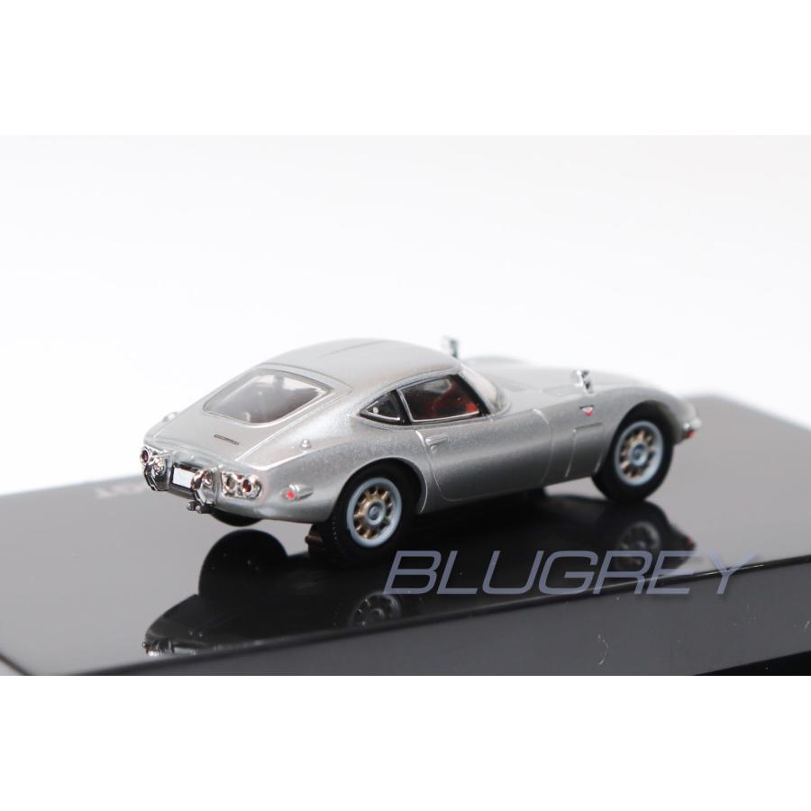 RICKO 1/87 トヨタ 2000GT シルバー RHD TOYOTA 38516 HOスケール : BLUGREY(ブラグレー)モデル ...