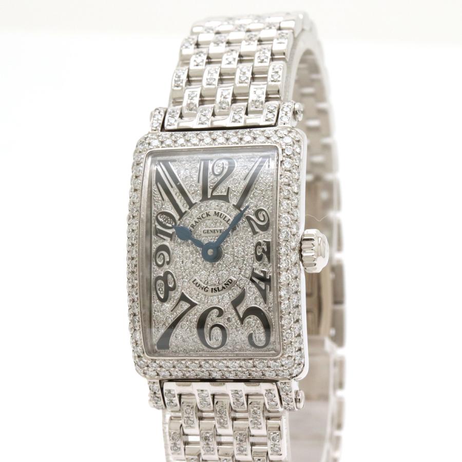 FRANCK MULLER フランク ミュラー ロングアイランド プティ 750 純正ダイヤモンド レディース クォーツ 腕時計 802 QZ D CD : Blumin - 通販 ...