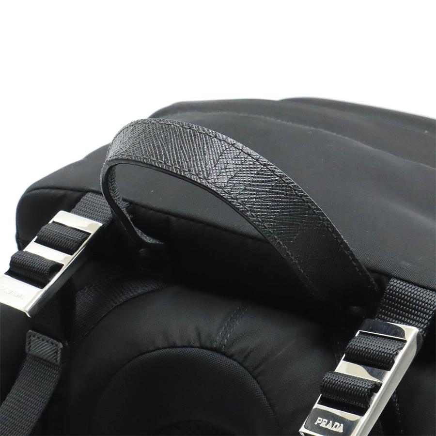 PRADA プラダ バックパック リュックサック デイパック ナイロン レザー NERO 黒 ブラック シルバー金具 2VZ001 : Blumin - 通販 - Yahoo!ショッピング