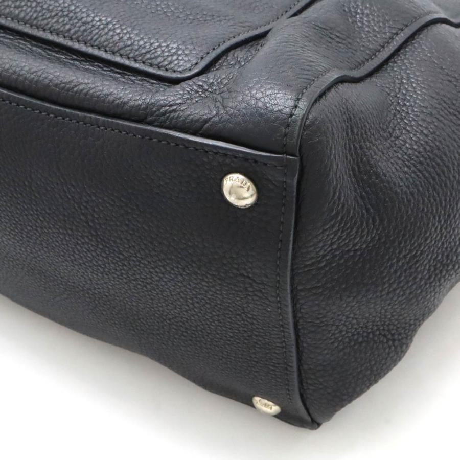 PRADA プラダ トートバッグ 2WAY ショルダーバッグ 斜め掛け レザー NERO 黒 ブラック シルバー金具 BN2795 : Blumin - 通販 - Yahoo!ショッピング