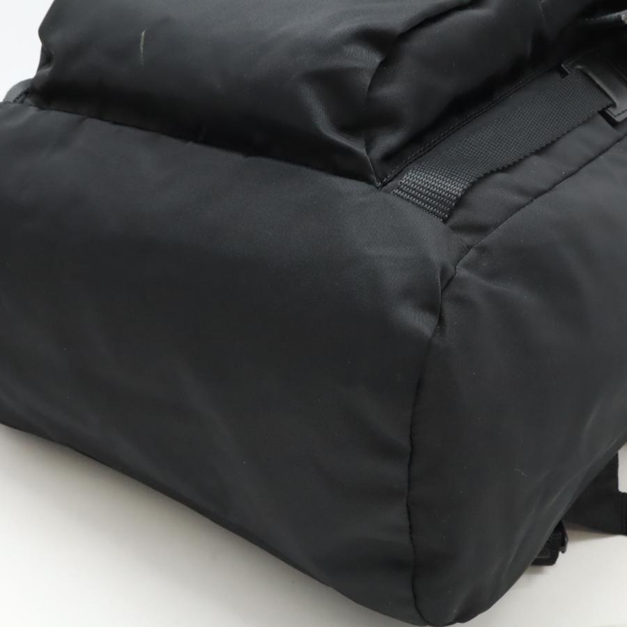 PRADA プラダ バックパック リュックサック ナイロン レザー NERO 黒 ブラック シルバー金具 : 12520151 : Blumin - 通販 - Yahoo!ショッピング