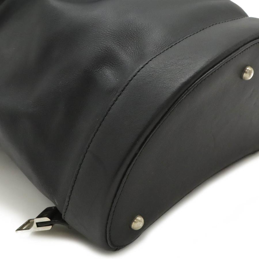 LOEWE ロエベ アントン スリング ボディバッグ ショルダーバッグ 斜め掛け レザー ブラック 黒 シルバー金具 ポーチ付き : Blumin - 通販 - Yahoo!ショッピング