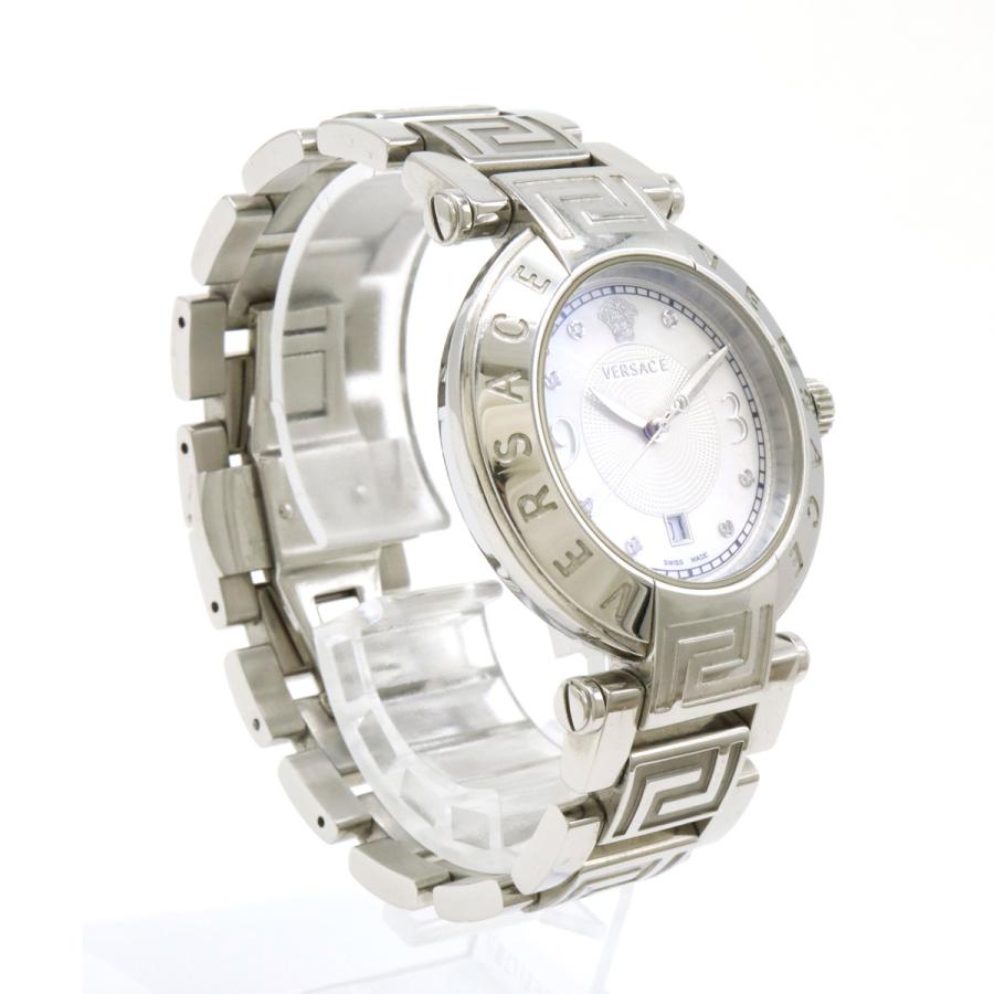 VERSACE ヴェルサーチ メデューサ ホワイトシャル文字盤 8Pダイヤ SS レディース QZ クォーツ 腕時計 68Q : Blumin - 通販 - Yahoo!ショッピング