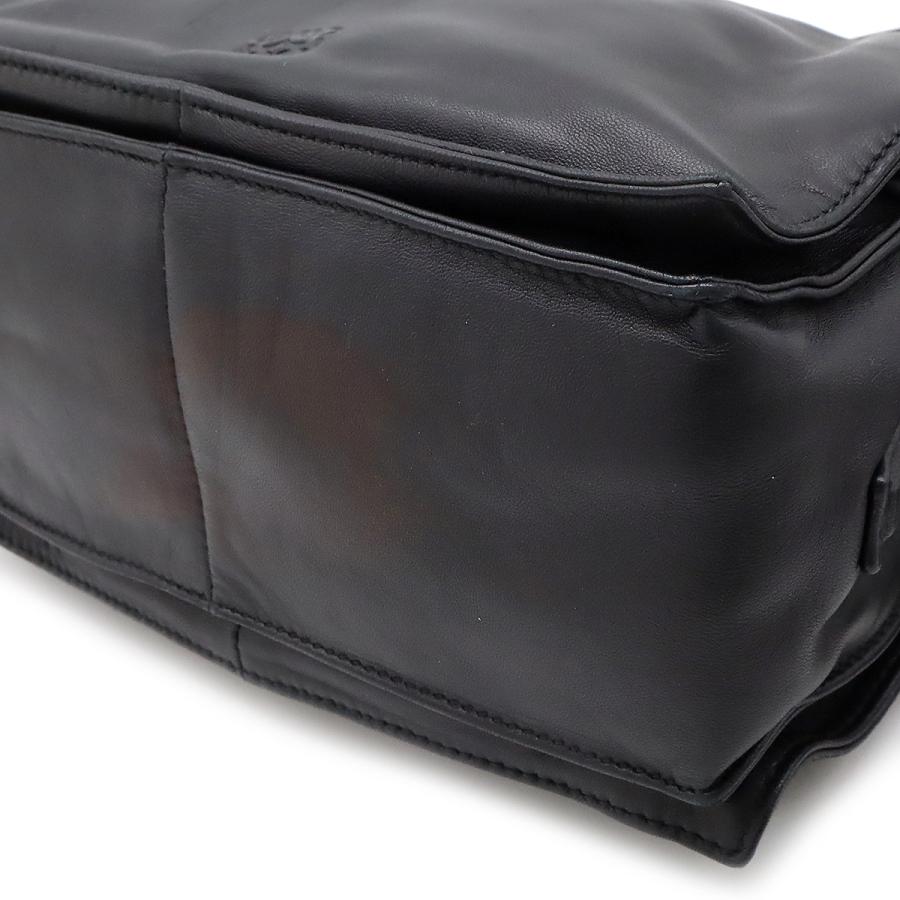 LOEWE ロエベ フラメンコ22 ショルダーバッグ 斜め掛け ポシェット 2WAY 巾着 フリンジ タッセル ナッパレザー ブラック 黒 380.82EH39 : Blumin - 通販 ...