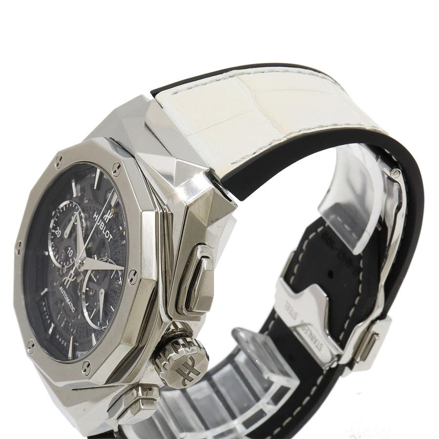 HUBLOT ウブロ アエロ フュージョン クロノグラフ スケルトン文字盤 チタン メンズ AT オートマ 腕時計 525.NX.0127.LR : Blumin - 通販 - Yahoo ...