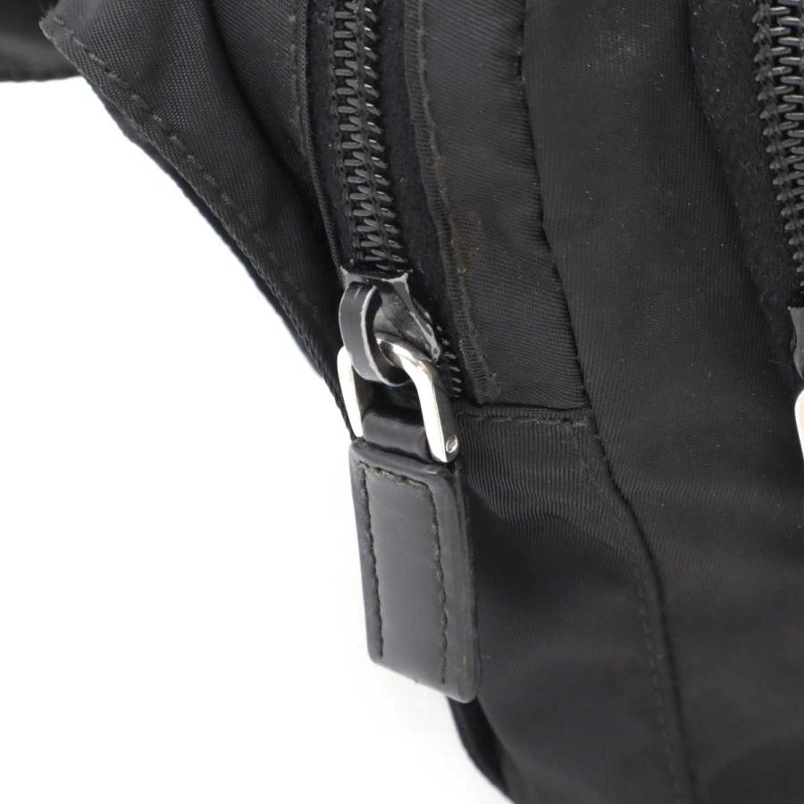 PRADA プラダ ショルダーバッグ ポシェット 斜め掛け ナイロン レザー NERO 黒 ブラック シルバー金具 : Blumin - 通販 - Yahoo!ショッピング