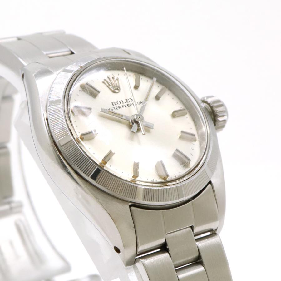 ROLEX ロレックス オイスター パーペチュアル シルバー文字盤 アンティーク SS レディース AT オートマ 腕時計 38番 6723 : Blumin - 通販 - Yahoo!ショッピング