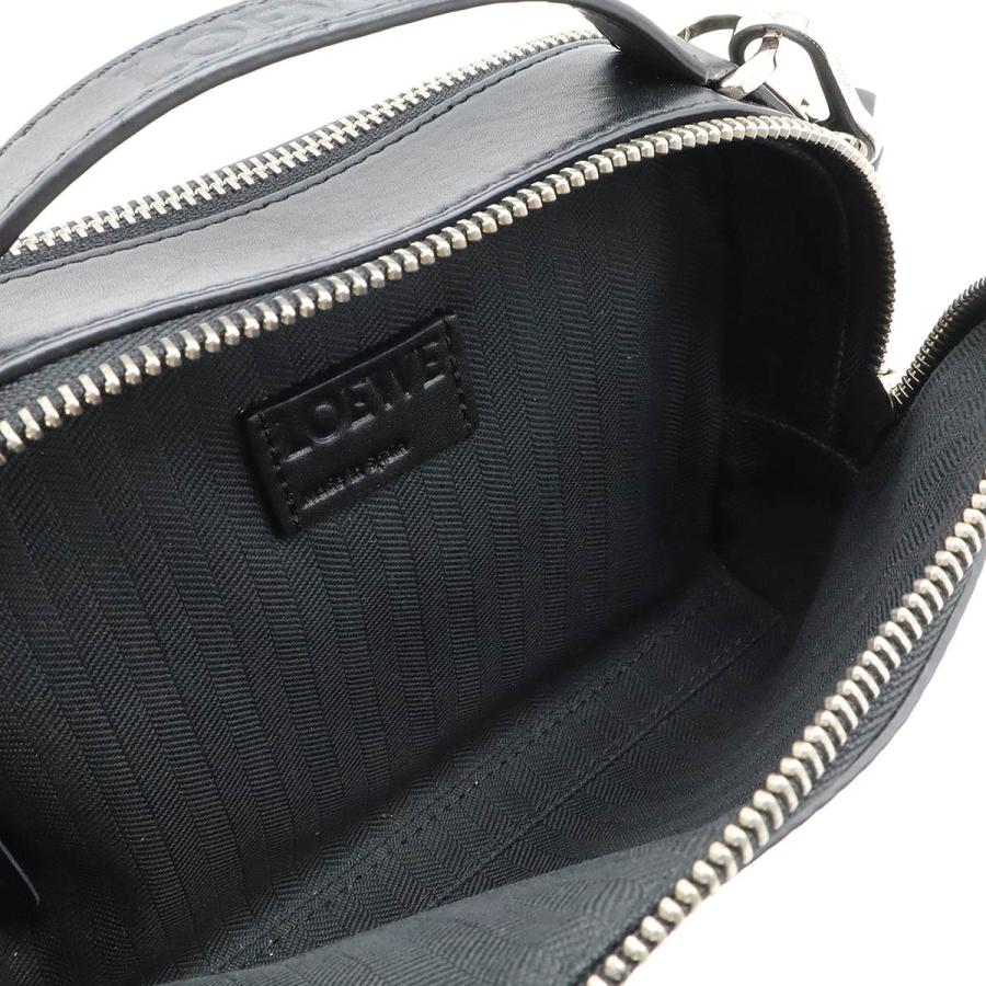 LOEWE ロエベ アナグラム クロスボディ カメラバッグ ミニ ショルダーバッグ 2WAY ハンドバッグ レザー ブラック 黒 シルバー金具 : Blumin - 通販 - Yahoo!ショッピング